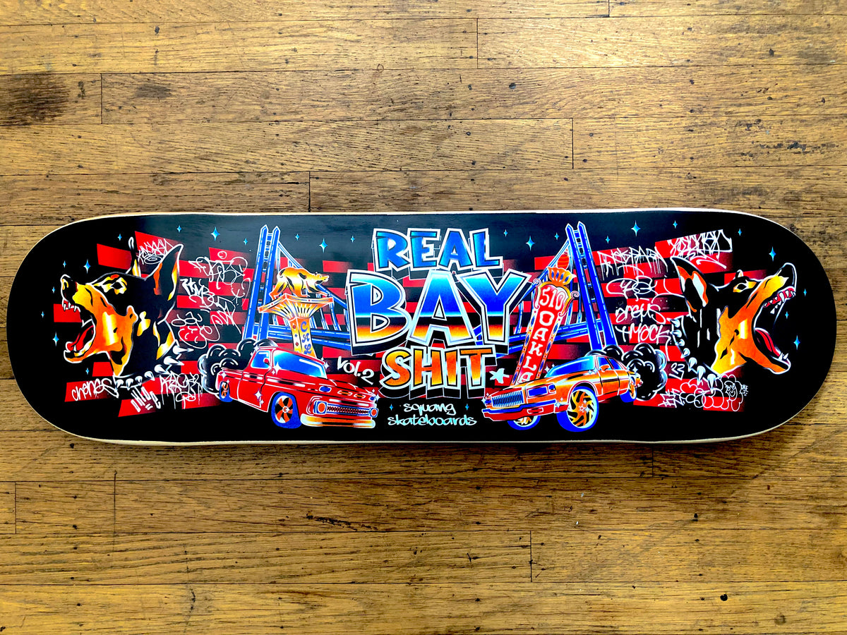 Real Bay Shit Vol. 2 Board – Squang Skateboards